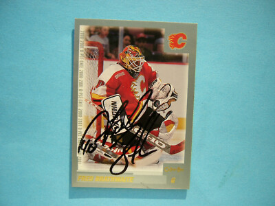 2000/01 O-PEE-CHEE NHL HOCKEY CARD 51 FRED BRATHWAITE AUTO EXNM NM OPC ...