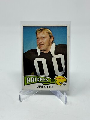 1975 Topps Football Jim Otto Card #497 EX | eBay