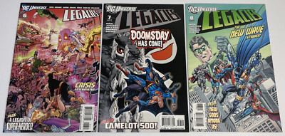 Lot of 3 DC Universe: Legacies Comics Issues #6 DEC 10, #7 JAN 11, #8 ...