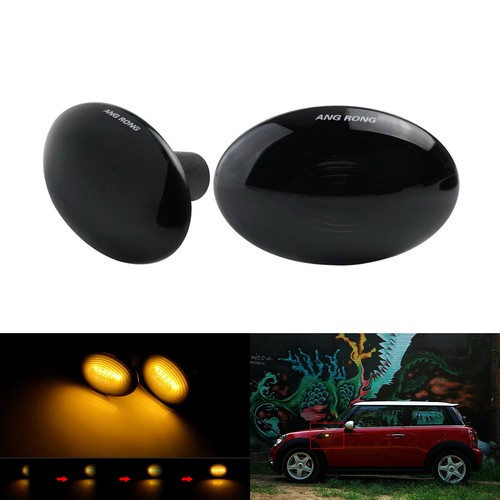 2x Dynamic LED Marker Repeater Light 63137298582 For Mini Roadster R59 ...