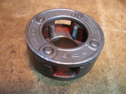 Ridgid 11R 1-1/4" Drop Die Head Ratchet Hand Pipe Threader | eBay