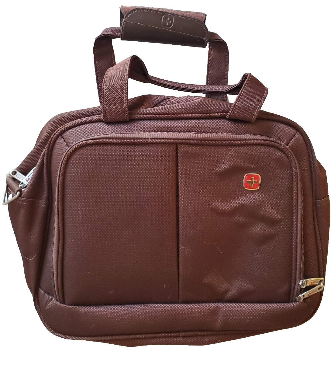Brown Swiss Gear Computer Laptop Bag Tablet Travel Briefcase Bag EUC | eBay