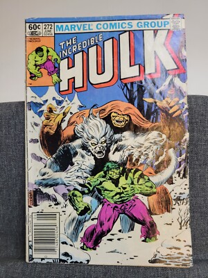 INCREDIBLE HULK #272 3rd Appearance Rocket Raccoon) Vintage Marvel ...