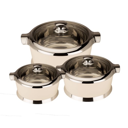 Jaypee Jazz Set Set of 3 Casserole Hot Pot (1000+1500+2000 ml) | eBay ...
