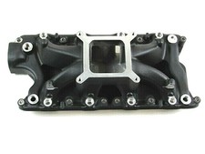Ford SB 260 289 302 Windsor Downdraft EFI Stack Intake Manifold System ...