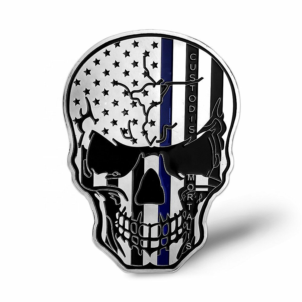 NYPD Police Blue Lives Matter Thin Blue Line Flag Punisher Skull ...
