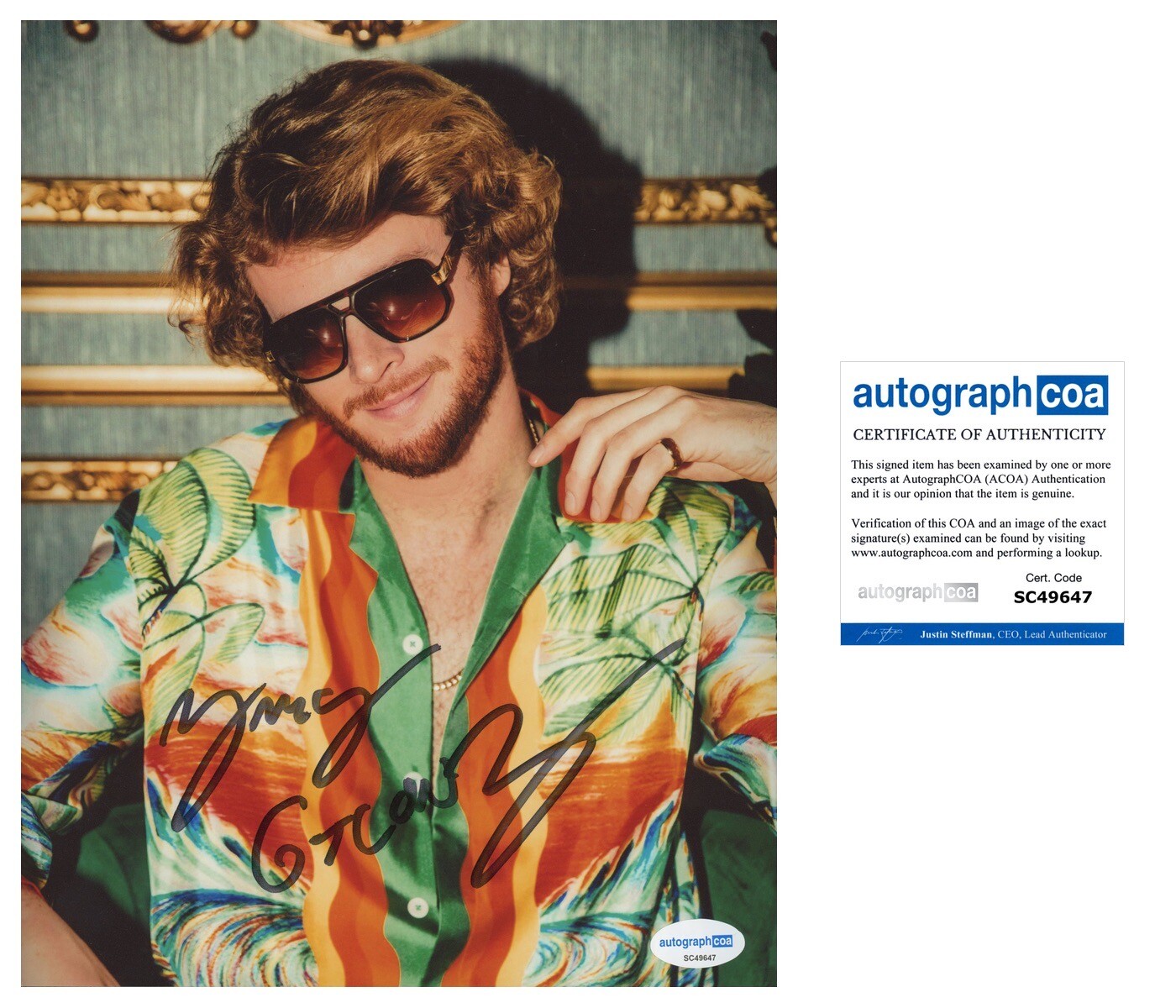 Yung Gravy ‘Mr. Clean’ Signed Autograph 8x10 Photo Rapper ACOA | eBay