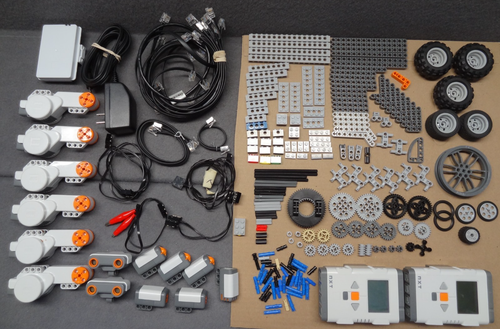 LOT Lego Mindstorm NXT (2) Controller (6) Motor (3) Touch Sonic Sensor Pieces | eBay