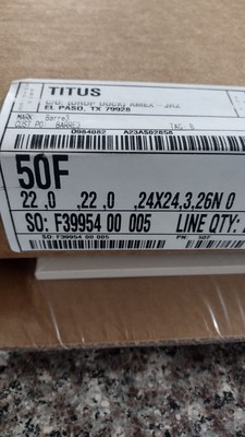 TITUS 50F 22X22 AIR RETURN WHITE NEW 2023 | eBay