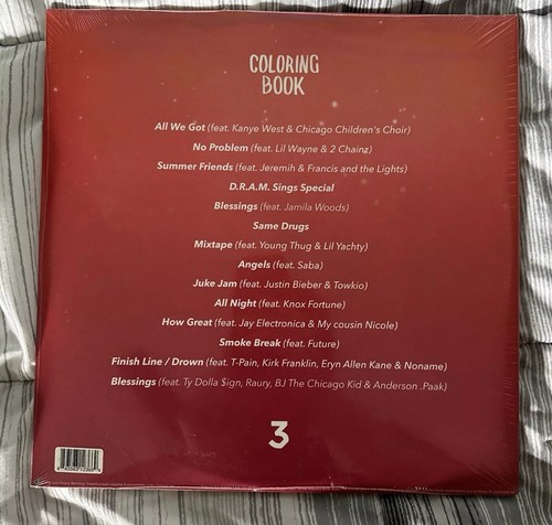 Chance the Rapper - Coloring Book (OFFICIAL) 2xLP 45RPM Color Vinyl ...