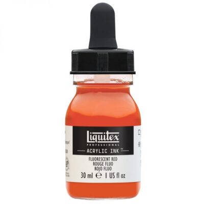 Liquitex Acrylic Ink 30ml - Fluro Red LQX0087490 | eBay Australia