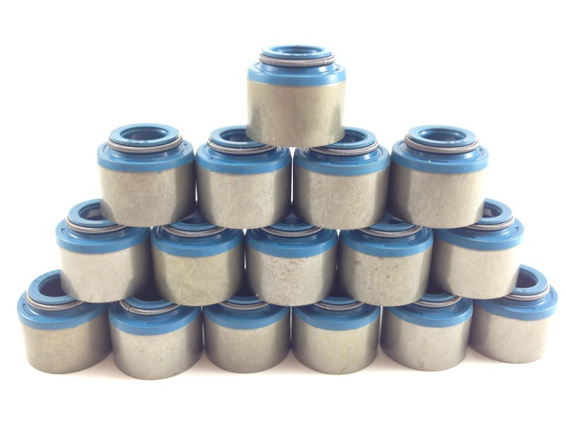 FKM Valve Seals 11/32" X .530" - "THIN WALL" - SBC BBC SBF - Set of 16 ...