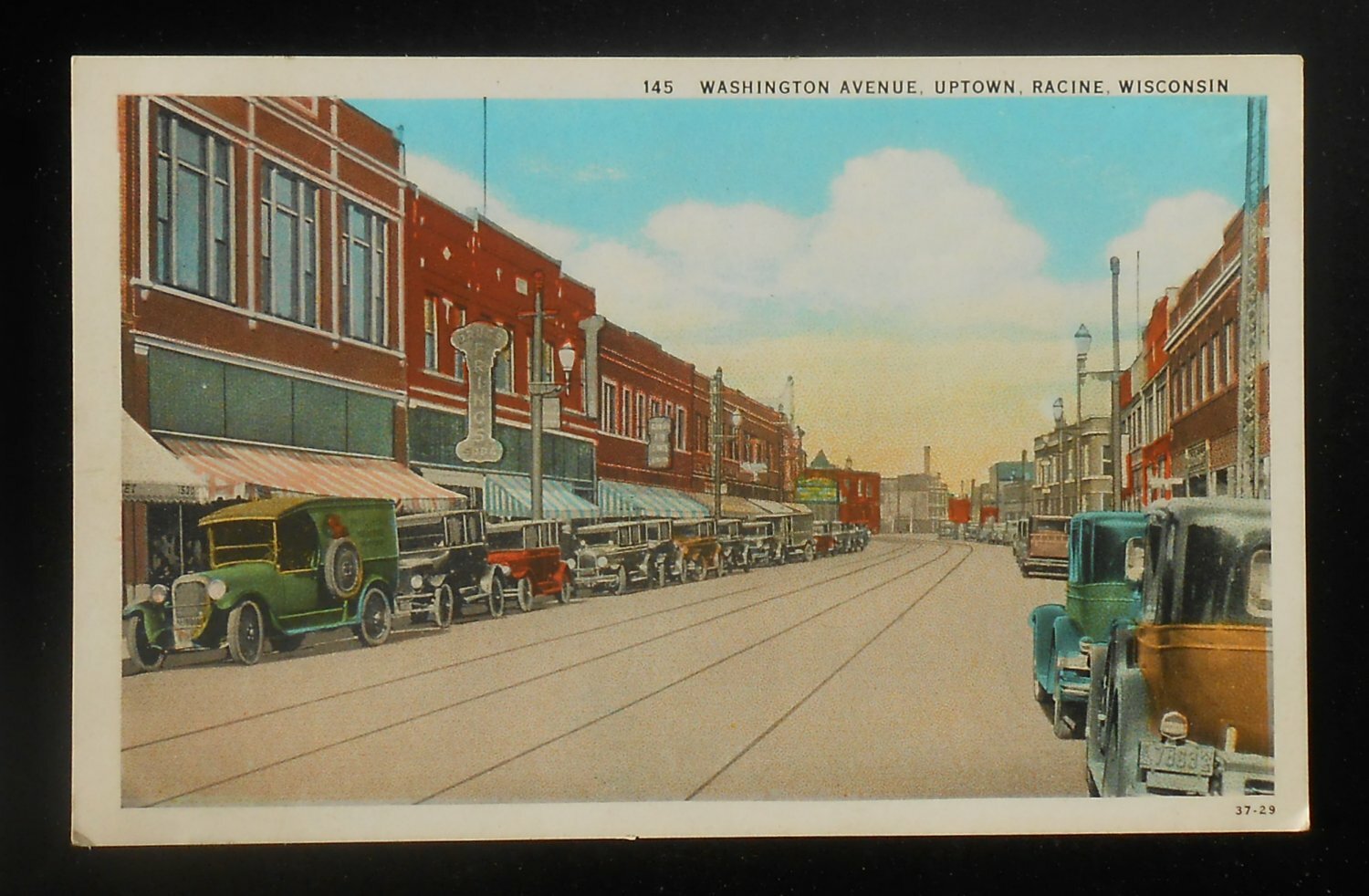 1920s Washington Avenue Uptown Antique Delivery Truck Cars Frings Soda ...