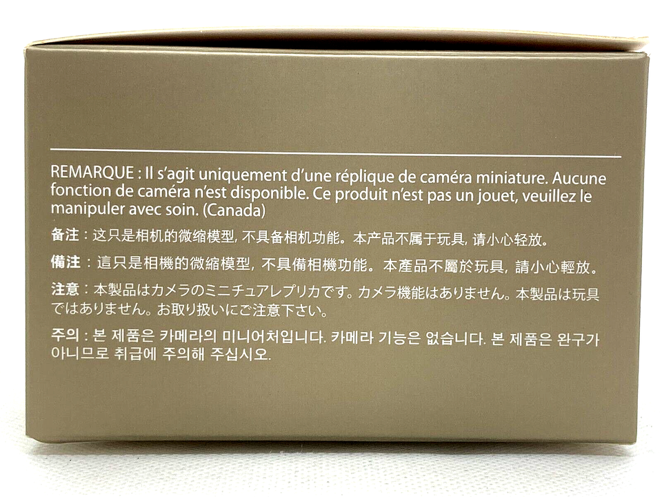 OPEN BOX. 】 Canon F-1 SLR Camera Miniature 16GB USB FLASH DRIVE from ...