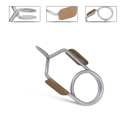 Finger Hold Hackle Plier, Stainless Steel, Fly Fishing, Fly Tying | eBay