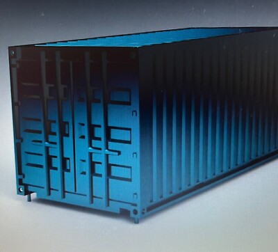 4 x HO Scale 20’ ft foot shipping cargo Container Containers | eBay