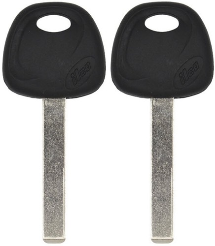 2 Pack - NEW NON-TRANSPONDER UNCUT BLADE KEY BLANK FIT HYUNDAI KIA ...