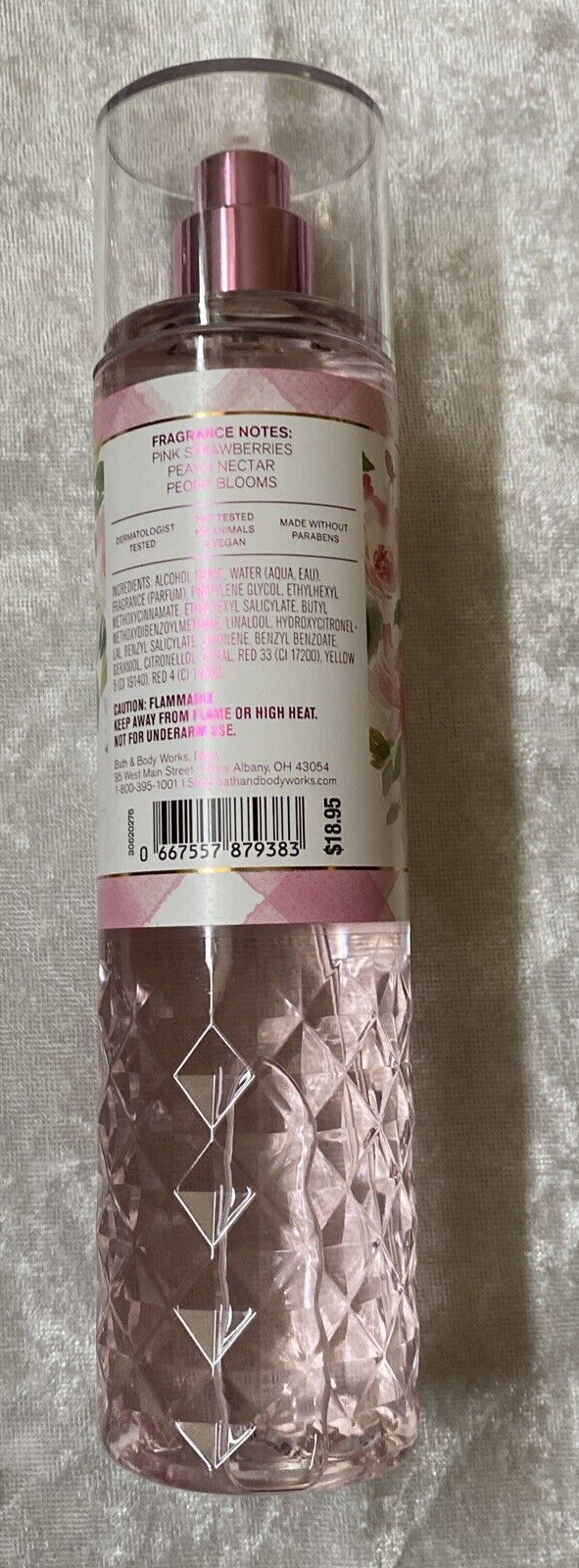 Bath & Body Works Gingham Gorgeous Body Mist Spray and Shea Butter ...