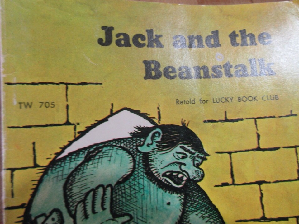 1974 Scholastic Book Jack & the Beanstalk TW705 Lucky Book Club (b) | eBay