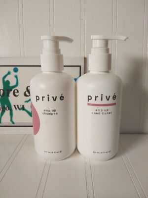 Privé Amp Up Shampoo 8 oz Bottle & Privé Amp Up Conditioner 8 oz Bottle ...