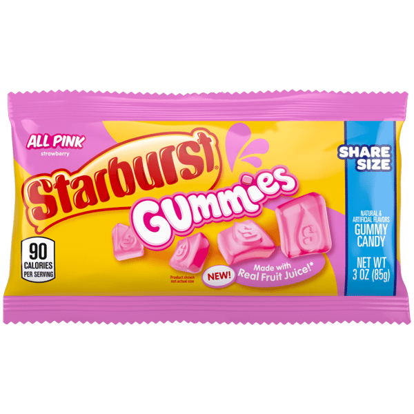 Pink Starburst Candy Starburst Releases FaveREDs Bags With Only Red