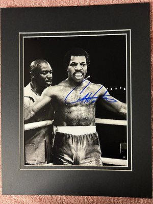 Carl Weathers RIP, Autographed 8x10, matted to 11x14 frame. Apollo ...
