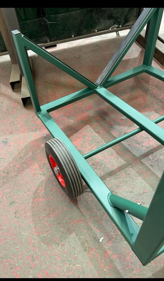 Pipe Bogey, V Barrow, Material Handling, Builders Beam Trolley. Pipe ...