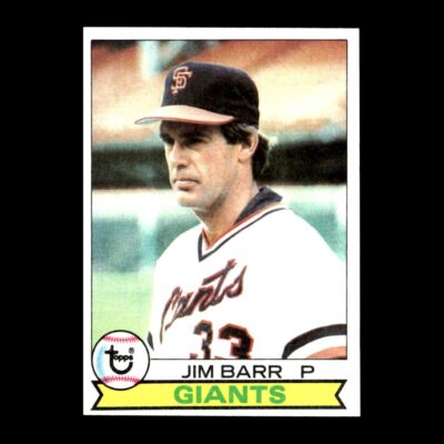 Jim Barr 1979 Topps San Francisco Giants #461 Nice 3 | eBay