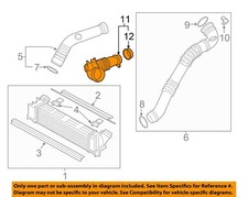 BMW Air Intake Inlet Tube Boot 13717605638 Genuine OEM for sale online ...
