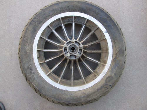 Harley-Davidson AMF 16" Aluminum 16 Spoke Mag Rear Wheel Shovelhead FLH ...