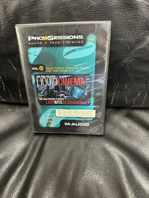PRO SESSIONS M-AUDIO SOUND & LOOP LIBRARIES "LIQUID CINEMA" VOLUMES 30 ...