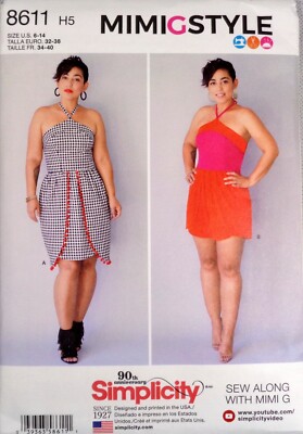 Simplicity 8611 Misses'/Miss Petite Dress or Romper size 6-14 | eBay