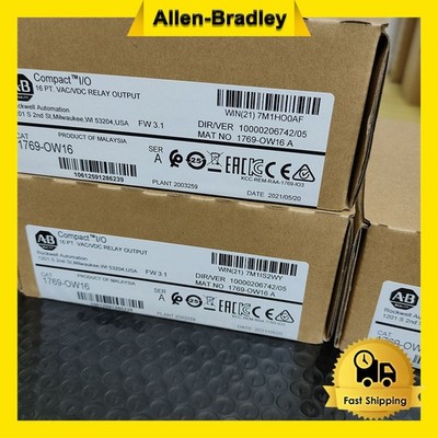 BRAND NEW AB 1769-OW16 CompactLogix Relay Output Module 1769OW16 PLC | eBay