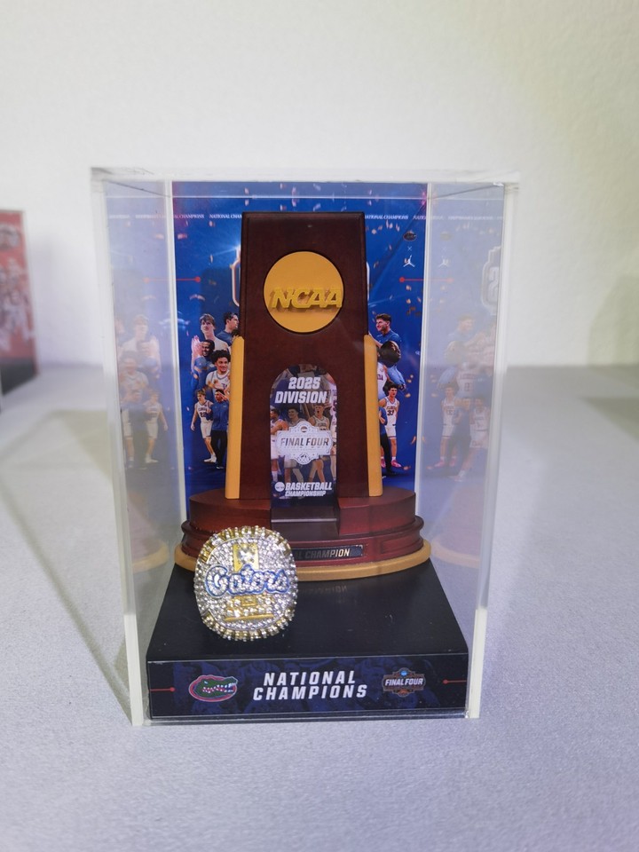 2025 NCAA Florida Gators Men's Basketball National Championship Trophy ...