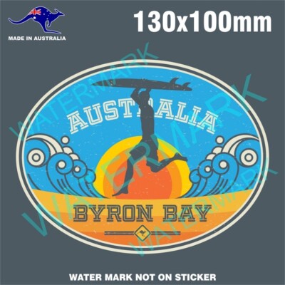 BYRON BAY STICKER AUSTRALIA SURFING SURFBOARD | eBay Australia