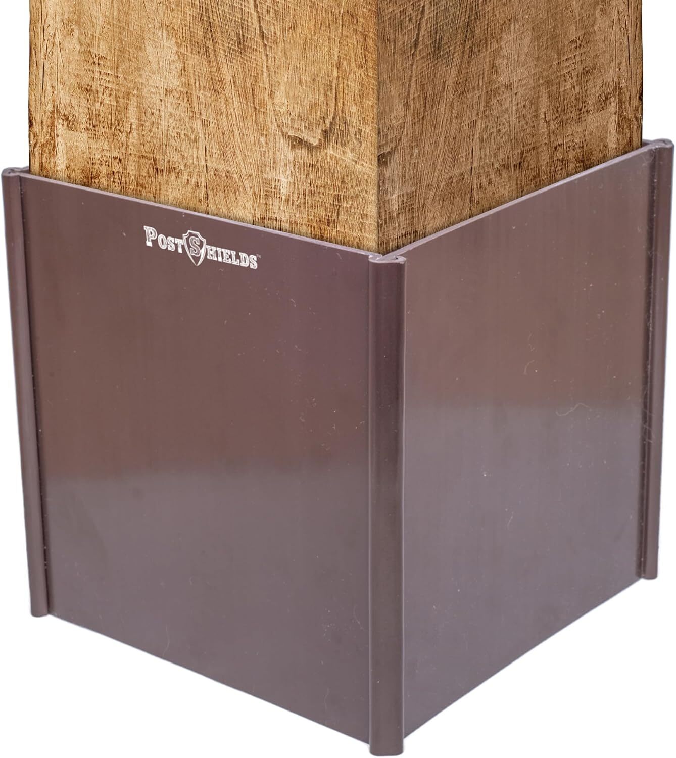 Post Shields Post Protector - This Protects Your Mailbox, Deck & Fence ...