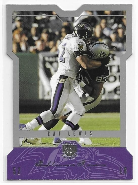 RAY LEWIS 2004 Skybox Limited Edition Football card #39 Baltimore ...