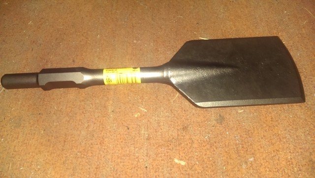 DEWALT Dt6839-qz No.226 Hex Jackhammer Asphalt / Tile Spade Bit 125mm X ...