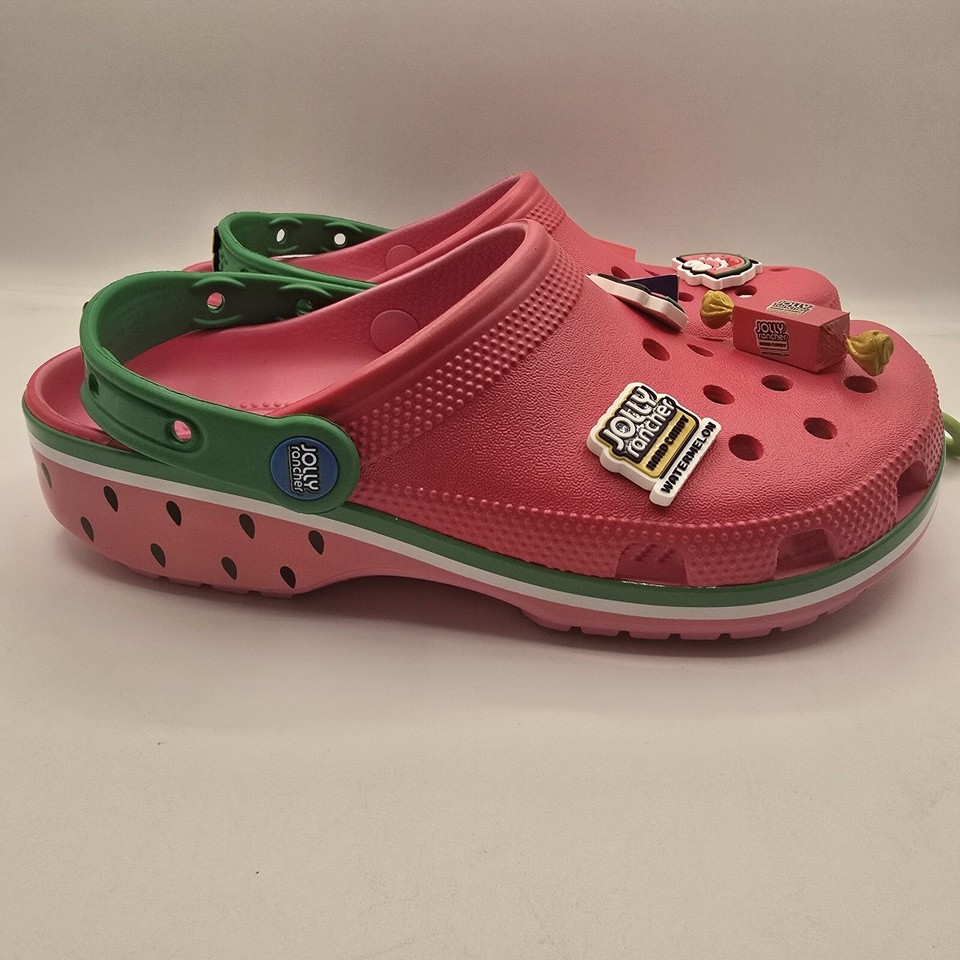 Crocs Jolly Rancher Watermelon Clog Pink Lemonade Men's Size 5 Women's ...