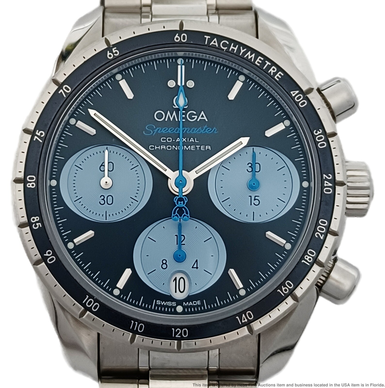 OMEGA Speedmaster 38 Orbis Teddy Bear Unisex Chronograph Wrist Watch ...