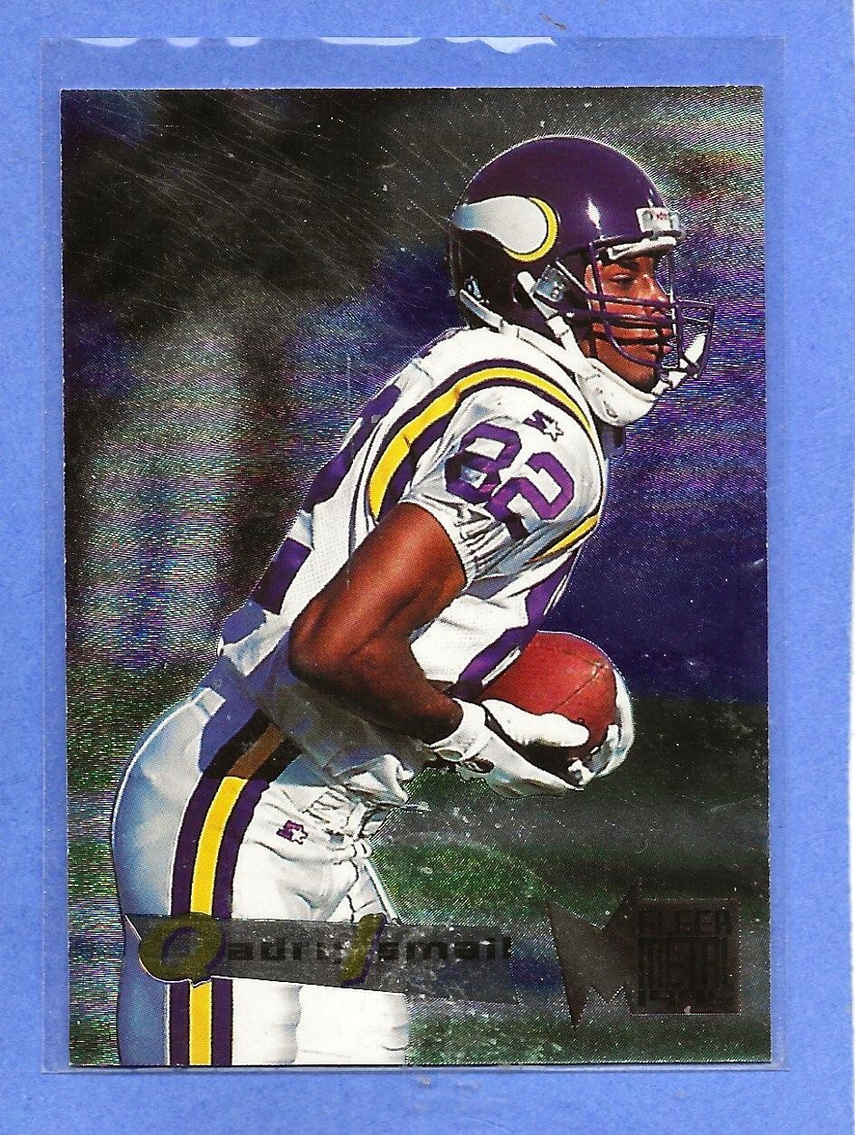 QADRY ISMAIL - 1995 Fleer Metal - #106 - Vikings - Comb. Shipping - #2 ...