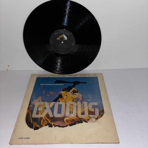 RARE VTG 1960 EXODUS Original SoundTrack Vinyl LP Record Album | eBay