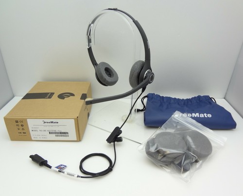 FreeMate ER 027B Binaural Headband Noise Canceling Headset with POLY QD ...