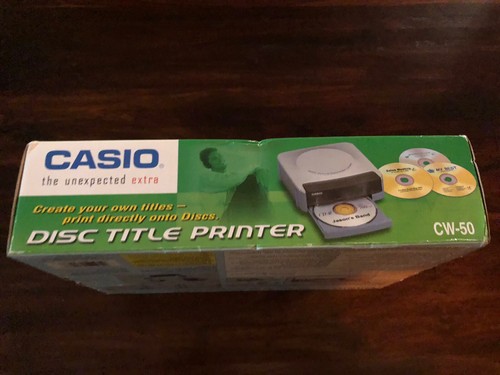 Casio CW-50 CD/DVD Thermal Printer for sale online | eBay
