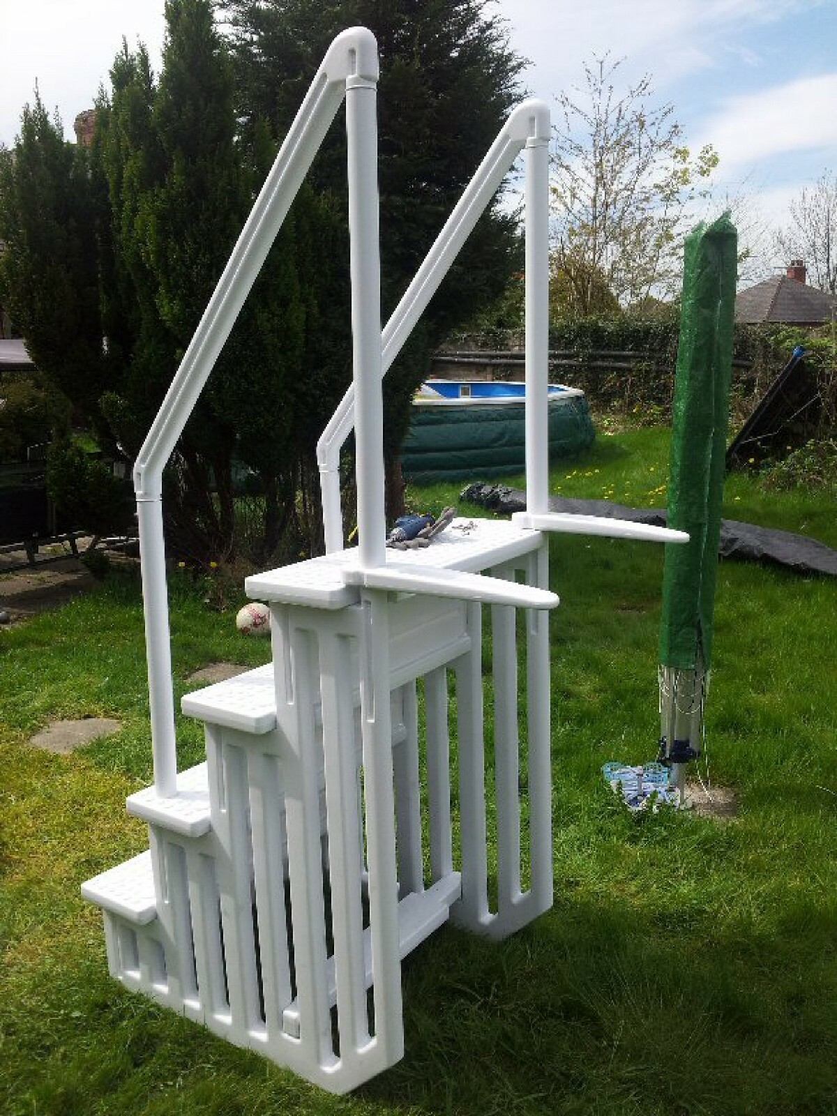 In Ground Steps Max. Load 300lbs/21.4St | eBay UK