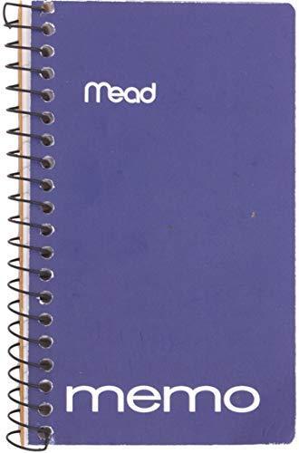 Mead Small Spiral Notebooks, Lined College Ruled Paper, Pocket Notebook ...