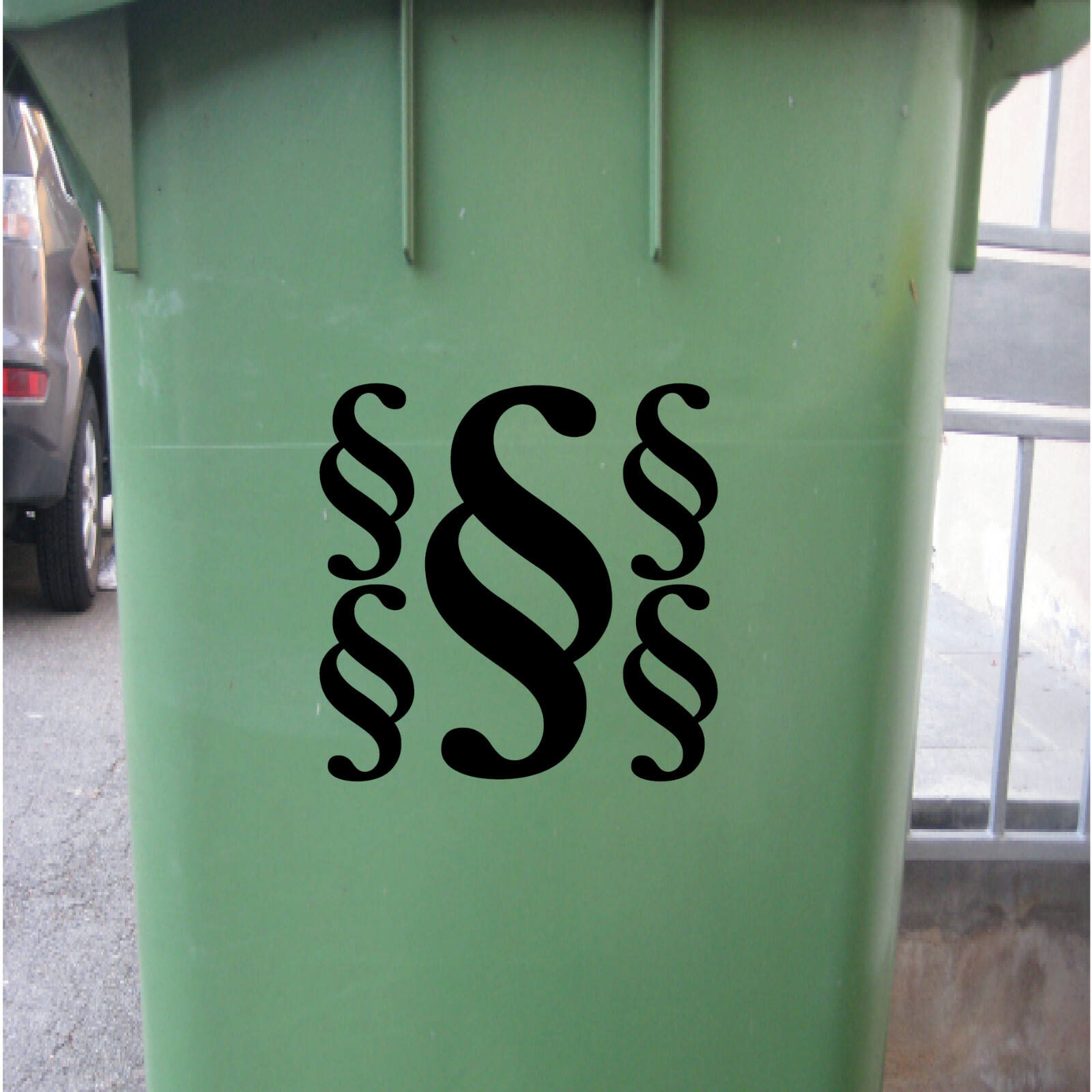 Paragraph SET S schwarz Zeichen Symbol Gesetz Anwalt Kanzlei Aufkleber ...