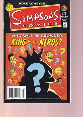 SIMPSONS COMICS 73 - HIGH GRADE COPY - MATT GROENING - OTTER - BONGO ...