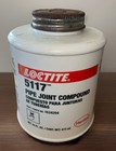 LOCTITE 5117 Pipe Joint Compound, 1 pt, Brush Top Can, Black 1534294 ...