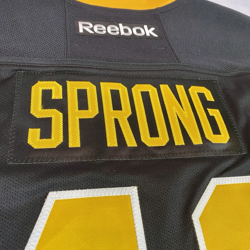 2016-2017 DANIEL SPRONG #41 Pittsburgh Penguins Reebok Hockey Jersey ...